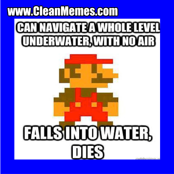 Mario Logic Memes Can Smash Bricks With Hand Dies From Touching A