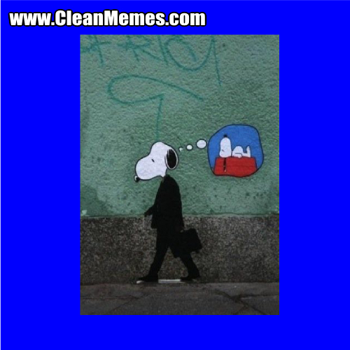 Tired Snoopy – Clean Memes