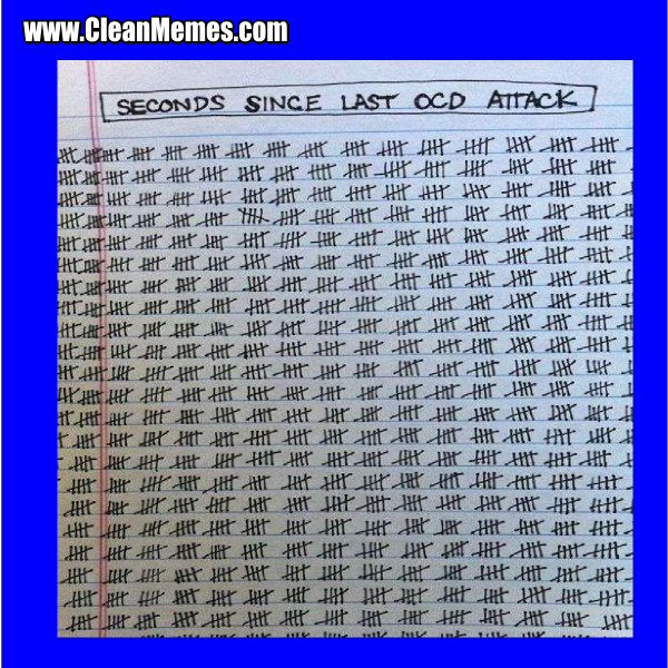 OCD Attack – Clean Memes