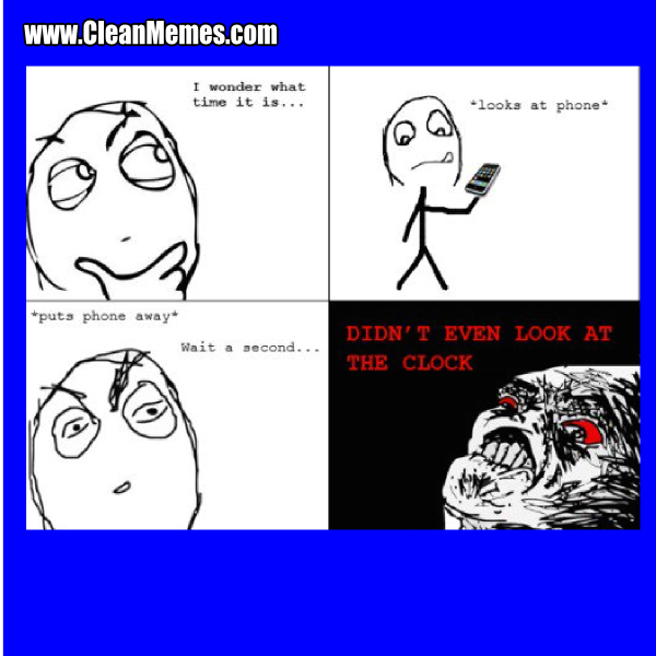 Look at Clock – Clean Memes