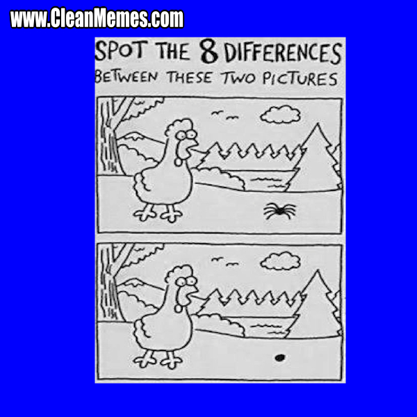 Spot the Differences – Clean Memes