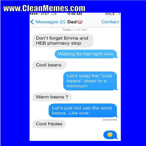 Cool Beans – Clean Memes