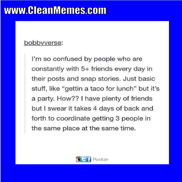 Tacos – Clean Memes