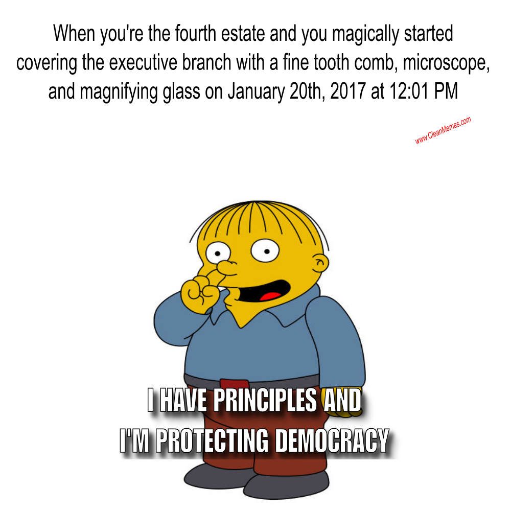 I Have Principles – Clean Memes